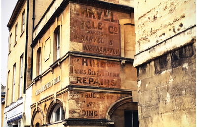 Walking Tour with Akeman Press of the Ghost Signs of Bath | Bath ...